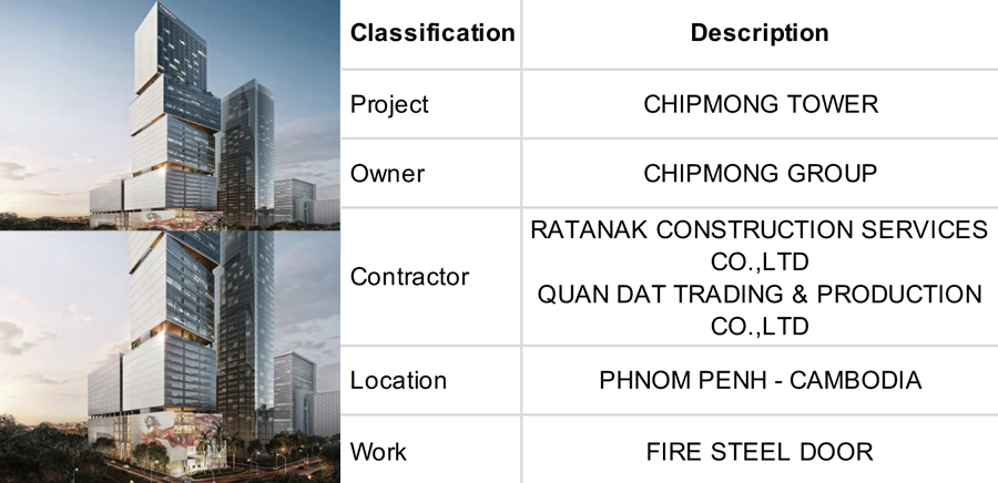 PROJECTS - CAMBODIA DOOR JSC